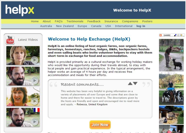 Tutto su HelpX (Help Exchange) e su come usare il sito